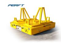China Rail Guided Vehicle With Anti Explosion Transfer Cart Steel Plant Die Bogie for sale