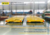 China Stainless steel Industrial Transfer Trolley / heavy duty railway motorized transfer trolley for sale