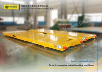 China Stainless steel Industrial Transfer Trolley / heavy duty railway motorized transfer trolley for sale