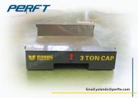 China 3 Ton Low Bed Trackless Heavy Duty Plant Trailer For Steel Industrial Material Handling for sale