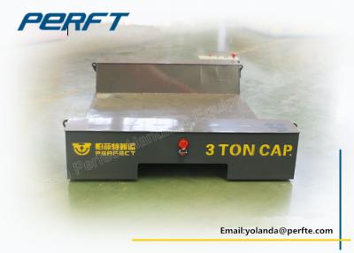 China 3 Ton Low Bed Trackless Heavy Duty Plant Trailer For Steel Industrial Material Handling for sale