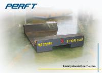 China 3 Ton Low Bed Trackless Heavy Duty Plant Trailer For Steel Industrial Material Handling for sale