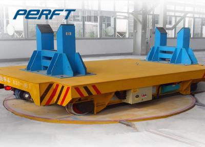 China 120 Ton Steel Ladle Transfer Car Turntable For Industrial Material Handling for sale