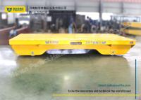 China Shipyard use motorized towed rail transfer platform cart on ramp for sale