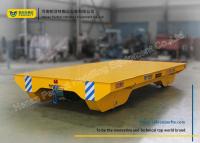 China Shipyard use motorized towed rail transfer platform cart on ramp for sale