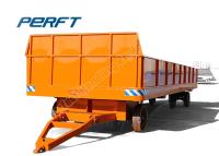 China 20 ton non motor trackless types of Industrial Transfer Trolley for sale