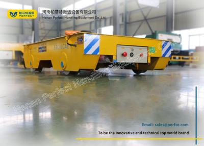 China Rail Flat Table Material Transfer Cart Customized Parts With Large Capacity for sale