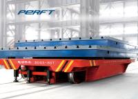 China Motorized Coil Die Transfer Cart On Rails For Factory Product Transportation for sale