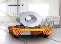 China Motorized Coil Die Transfer Cart On Rails For Factory Product Transportation for sale