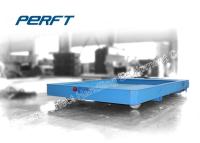 China 10 ton electric mold and die handling material trackless flat transfer cart for sale