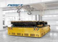 China Mold And Die Electric Transfer Cart , 100 T Motorized Rail Cart Industrial Standards for sale