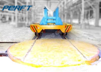 China 360 Degree Rotating Rail Material Handling Turntable/90 degree with turntable to rotate a trailer for sale