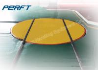 China Battery Powered Material Handling Turntable For Material Transportation for sale