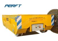 China Yellow Warehouse Carts Material Handling Equipment  With Cable Drum Power for sale