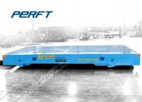 China Customized Heavy Duty Battery Transfer Cart 40 Ton Cable Drum Power Rail Traveling Flat Car for sale