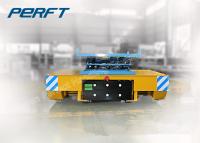 China Scissor Hydraulic Lifting Rail Transfer Cart Rail Motored Vehicle For Material Transportation for sale