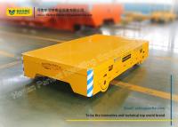 China 30 ton trackless flat transport cart for steel billets transport for sale