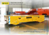 China 30 ton trackless flat transport cart for steel billets transport for sale