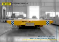 China cheap heavy duty busbar powered flat electric transfer car on rail for workshop for sale