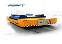 China Steerable Heavy Load Ladle Transfer Car With Lifting Table Fit Material Handling for sale