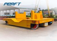 China 20 Ton Ladle Transfer Car / Battery Powered Cart For Handling Metal And Slag for sale