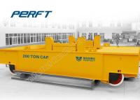 China Electric Rail Transfer Trolley Carbon Steel Material 50 - 75 Mm Ground Clearance for sale
