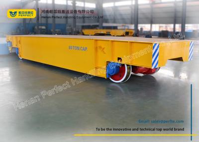 China industrial cable drum power railroad 15T transfer cart used for workshop transport equipment for sale