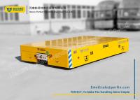 China 15 ton automated low flatbed trackless transfer cart for ship industry transport for sale