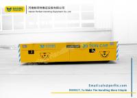 China Yellow Color 20 Ton Electric Transfer Cart Used To Move Die , Coils Or Materials for sale