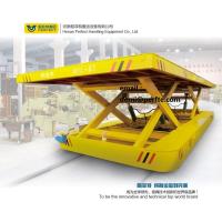 China Customized Warehouse Carts Material Handling Equipment With Scissor Lifting Table for sale