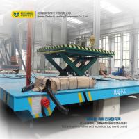 China Customized Warehouse Carts Material Handling Equipment With Scissor Lifting Table for sale