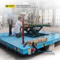 China Customized Warehouse Carts Material Handling Equipment With Scissor Lifting Table for sale