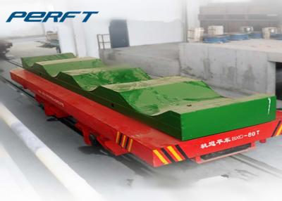 China Industrial Material Handling Coil Transfer Trolley With V Groove Coil Transport Truck for sale