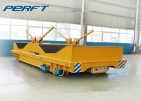 China Electric Rail Coil Transfer Trolley for Heavy Load Aluminum Coils Plant Carbon steel Railway Flat Transfer Car for sale