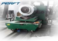 China Heavy Duty hydraulic lifting Electric Rail Coil Transfer Trolley for factory Aluminum Steel Pipe and coils transport for sale