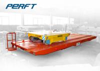 China Double track docking Rail Transfer Cart for factory warehouse across material transportation for sale