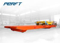 China Double track docking Rail Transfer Cart for factory warehouse across material transportation for sale