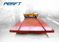 China Double track docking Rail Transfer Cart for factory warehouse across material transportation for sale