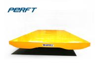 China Workshop Remote Control Automatic Q235 Rail Transfer Cart for sale