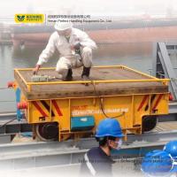 China Motorized 10 Ton Heavy Duty Equipment transfer cars With Climbing Function for sale