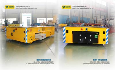 China battery powered industrial trackless transfer flat cart for casting factory for sale