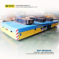 China battery powered industrial trackless transfer flat cart for casting factory for sale