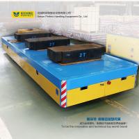 China battery powered industrial trackless transfer flat cart for casting factory for sale