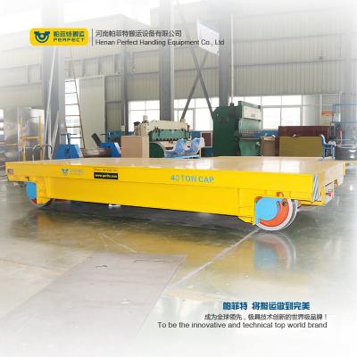 China Industry Engineering Industrial Heavy Load Battery Powered Transfer Car for Die Transfer for sale
