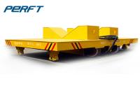China 50 Ton Rail Guided Steel Coil Transfer Car Excellent Gear Reducer And Motor for sale