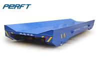China heavy duty carbon steel cable drum powered coil transfer cart on rails for coil and aluminium cargo transportation for sale