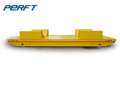 China Flatbed Material Handling Electric 3t Rail Transfer Cart Heavy Duty for sale