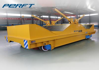 China Coil Rail Transfer Cart Electric Material Battery Operated Coil Transfer Cart Industry Transfer Car for sale