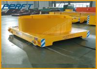 China 4 Wheel Ladle Transfer Car Motor Driven For Heavy Load Ladle Transportation for sale