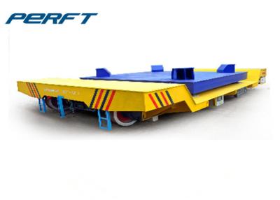 China Motorised Rail Trolley / Heavy Load Cart Equipped Hydraulic Lifting Equipment for sale